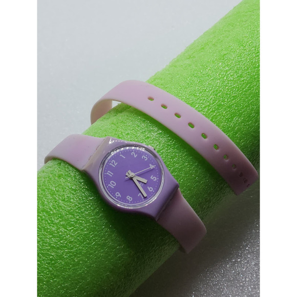 Swatch | Accessories | Vintage Swatch Purple Lavender Magenta Watch ...
